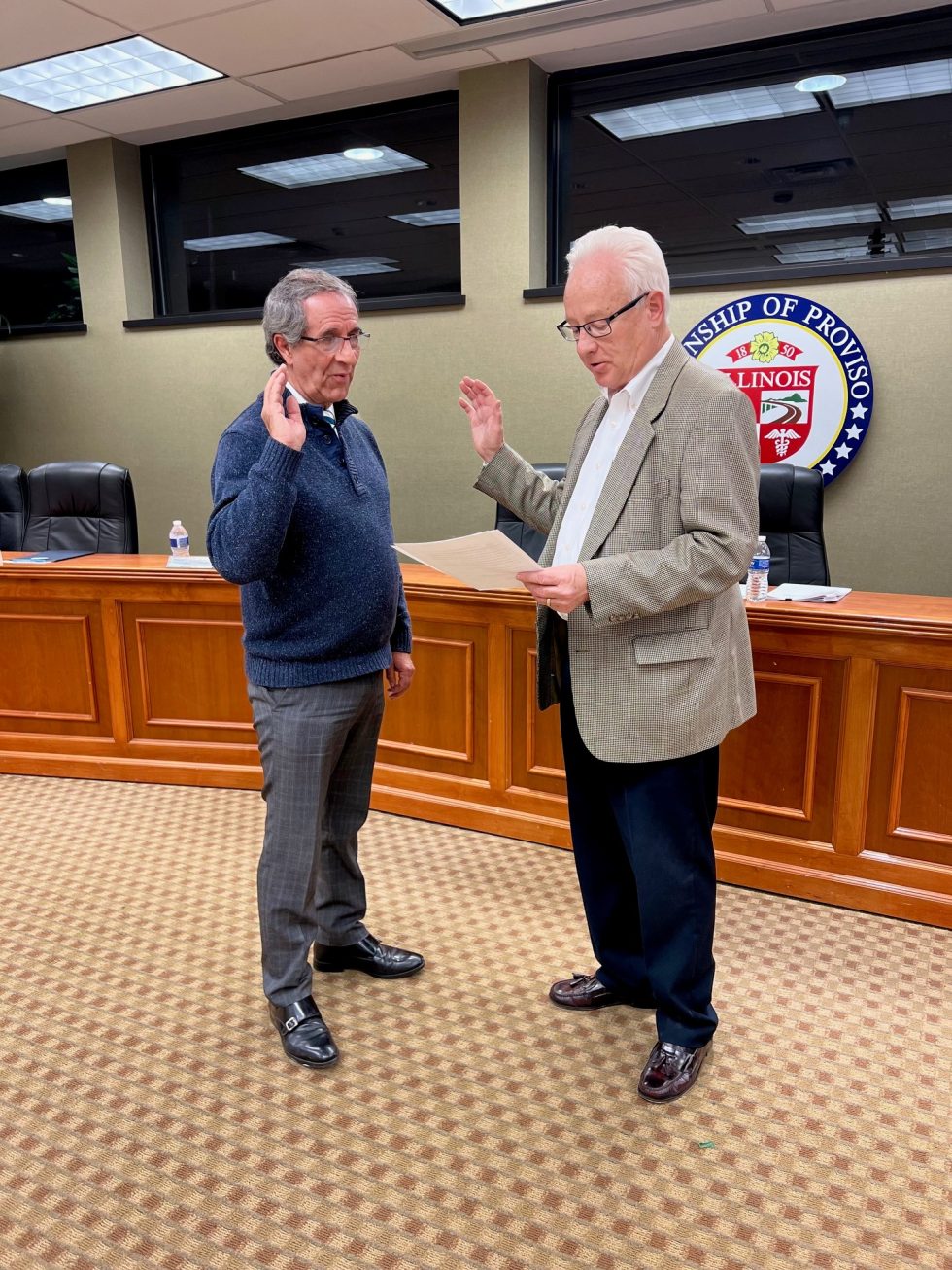 New Board Member Sworn In | Proviso Township Mental Health Commission